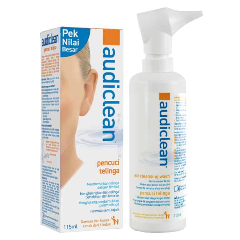 Audiclean Ear Cleansing Wash 115ml - VEMEDIA SHINE (MALAYSIA) SDN BHD